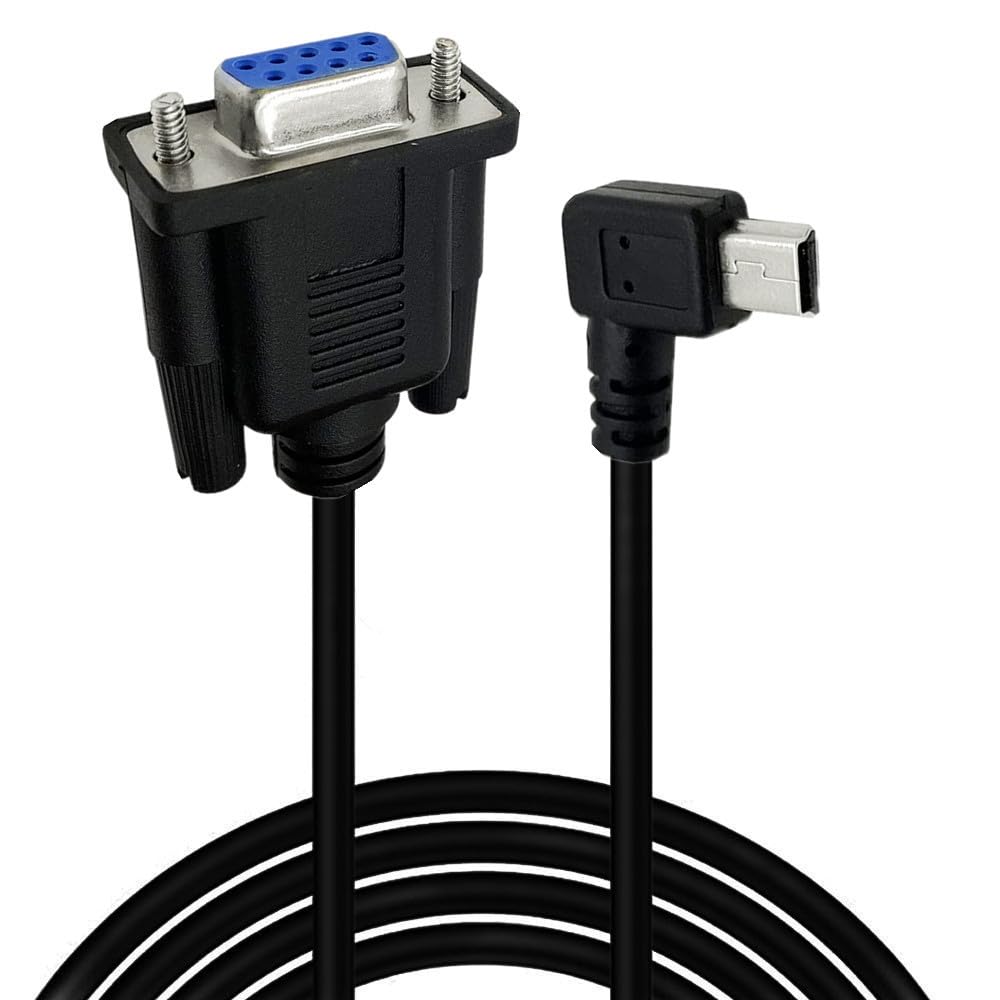 MTUERANC USB to RS232 Serial Adapter, Mini USB to DB9 Serial Converter ...
