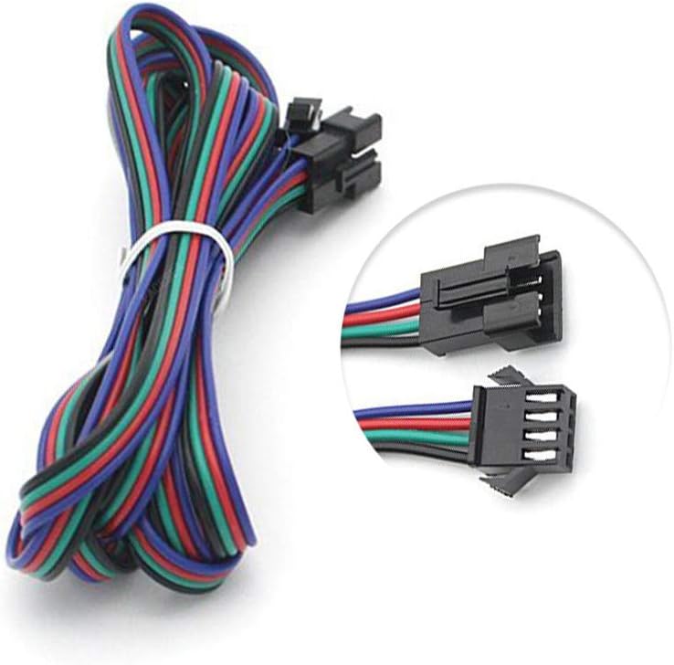 4 Pin JST SM Male Female Plug LED Connector Cable for LED Lights with ...