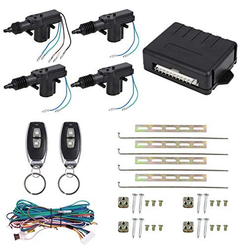 AUXMART Power Central Locking System for 4 Doors, Universal Keyless ...