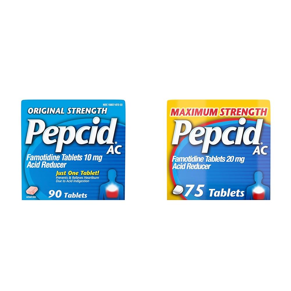 Mua Pepcid AC Original Strength Heartburn Relief Tablets & AC Maximum ...