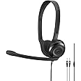 Amazon.com: Sennheiser PC 3 Chat - Durable On-Ear Wired Headset - Noise ...