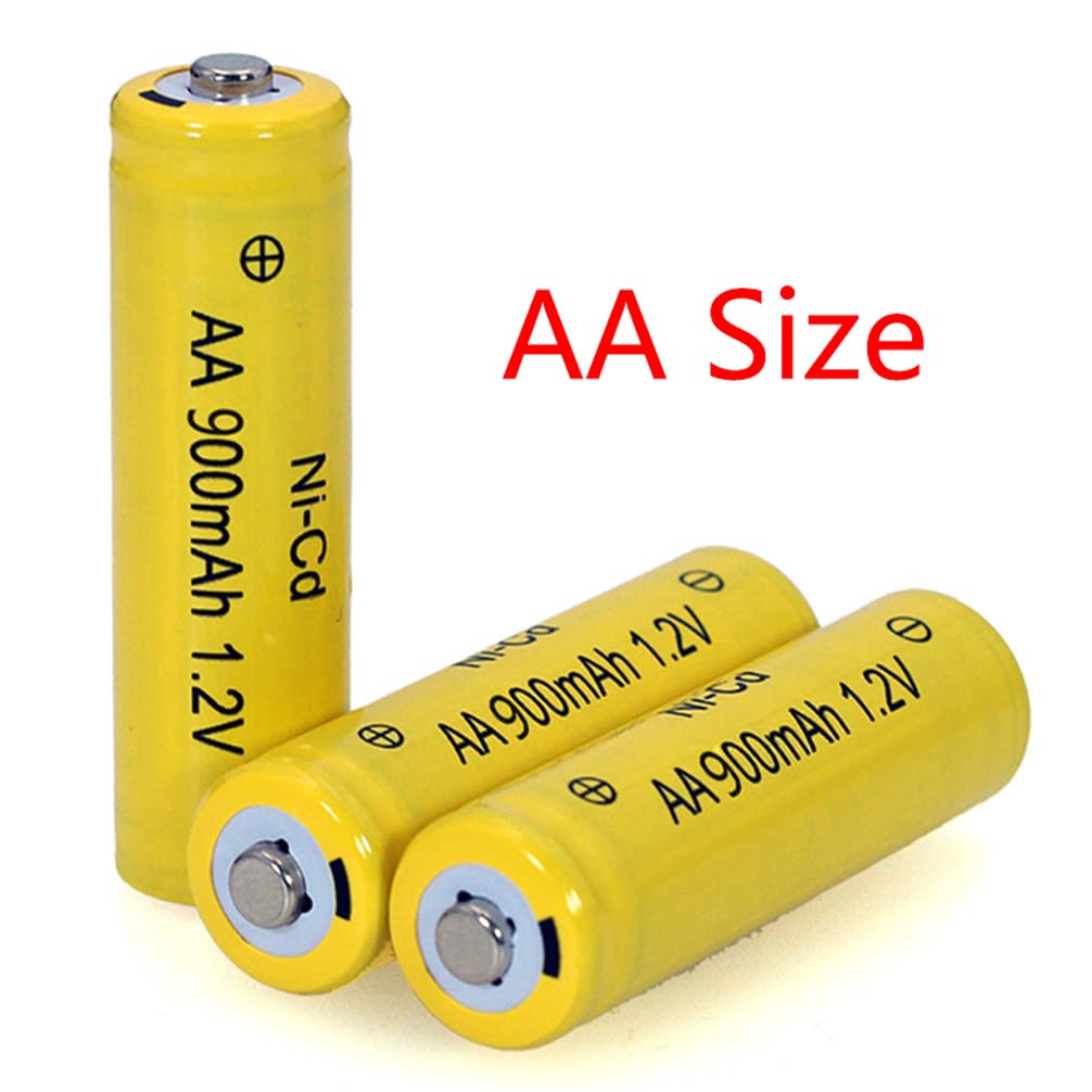 Mua XFULL 12 Packs 1.2V AA 900mAh Ni-Cd Rechargable Batteries for Solar ...