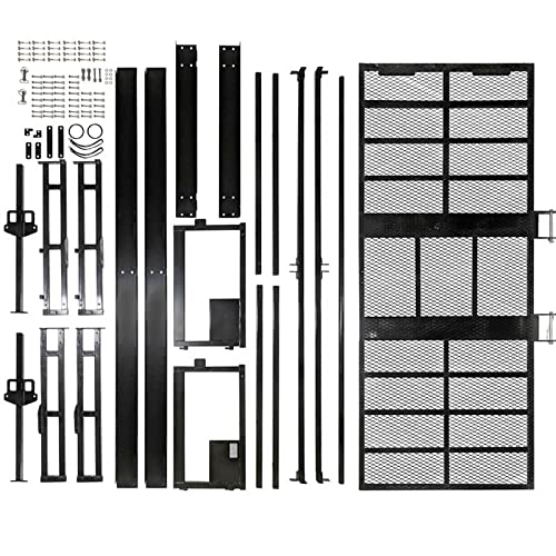Titan Attachments 4' x 9' 8" Mesh Telehandler Work Platform, Man Safety ...