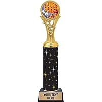 Amazon.com: Crown Awards Pie Baking Trophies, 11" Black Midnight Pie ...