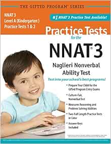 NNAT3® 2 Practice Tests Level A (Kindergarten) in Color_ Publisher of ...