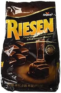 Amazon.com : Riesen Chewy Chocolate Caramel Covered in Rich European ...