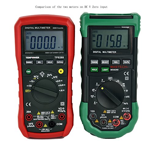 Tekpower TP8268 AC DC Auto/Manual Range Digital Multimeter with NCV ...