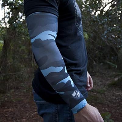 4-Way Stretch Arm Shield Kapow Compression Arm Shields for Men and Arm ...