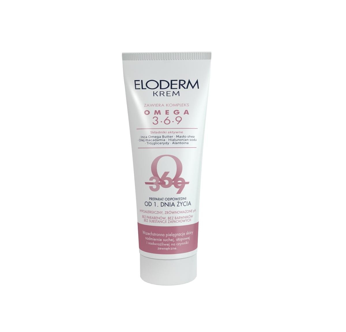 ELODERM CREAM WITH OMEGA 3-6-9 COMPLEX FROM 1ST DAY OF LIFE KREM OMEGA ...