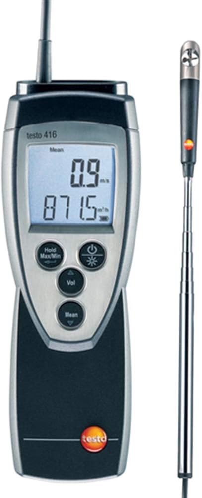 Amazon.com: Testo- 416 Air Flow Meter With A Telescopic Vane Along With ...