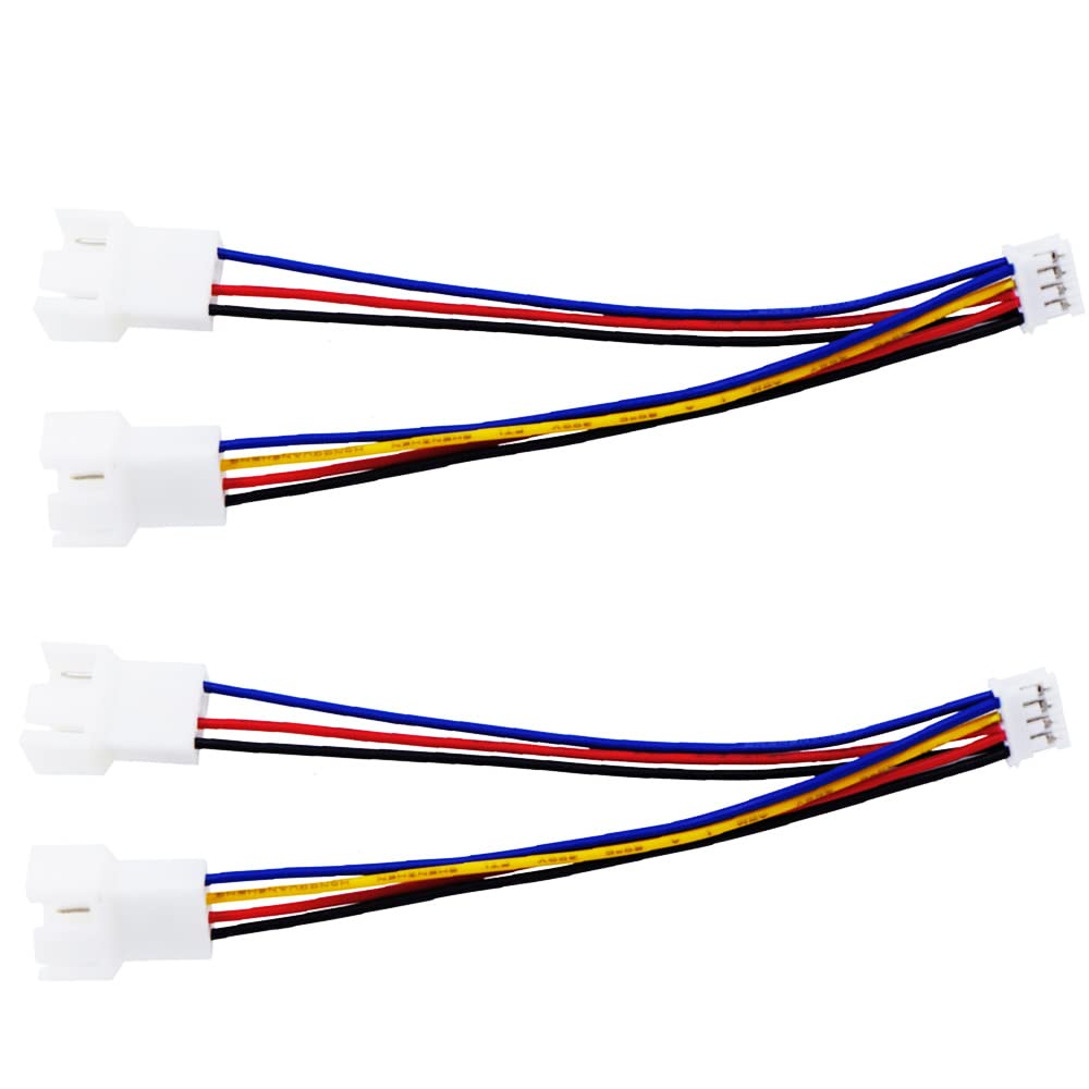 Mua Formed PWM GPU Fan Adapter, Mini 4 Pin to Dual Standard 3 Pin/4 Pin ...