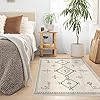 RUGGABLE Damali Washable Rug - Perfect Boho Area Rug for Living Room ...