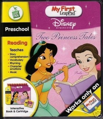 LeapFrog My First LeapPad Disney Princess, Two Princess Tales Book ...