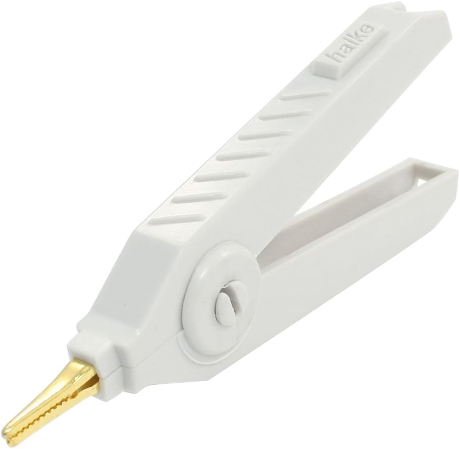 Multimeter Spring Loaded Gray Insulation Brass Mouth Alligator Clip ...