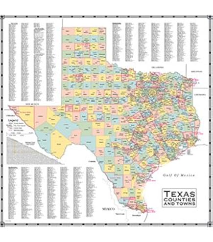 Amarillo Zip Code Map