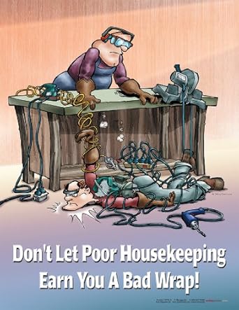 Don't Let Poor Housekeeping Earn You A Bad Wrap! Housekeeping Safety ...