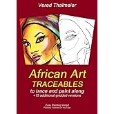 Amazon.com: African Art Traceable 4 - To trace and paint along: 30 ...