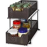 Amazon.com - SimpleHouseware Stackable Under Sink Cabinet Sliding ...