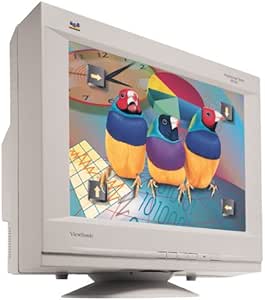 ViewSonic PF790 Perfectly Flat 19" CRT Monitor : Electronics