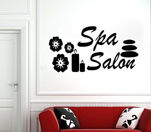 Amazon.com: Wall Decal Window Sticker Beauty Salon Spa decal massage ...