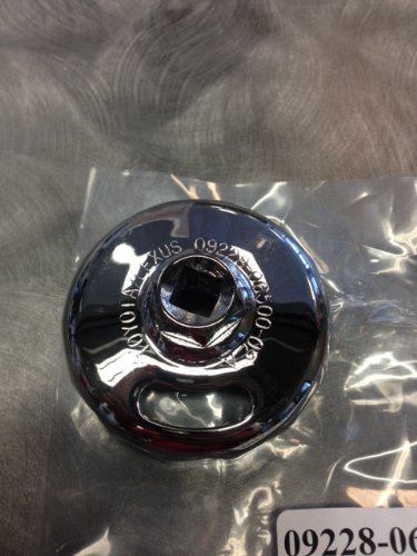 Toyota/Lexus Chrome Oil Filter Wrench Tool 09228-06500-02 | Amazon ...