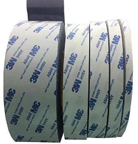 3M 9448A Double Coated Tissue Tape (1/4"×55Yds, Black): Amazon.co.uk: Office Products