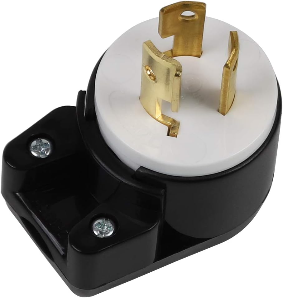 Right angled Nema L6-15P 15A/250V 2 Pole 3 Wire Industrial Grade ...