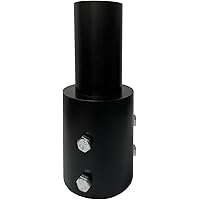 Slip Fitter Light Pole Adapter - for 3 inch Round Pole, 2 3/8 inch ...