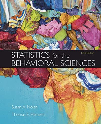 Amazon.com: Statistics for the Behavioral Sciences: 9781319190743 ...