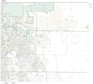 ZIP Code Wall Map of Aurora, CO ZIP Code Map Laminated : Amazon.ca ...