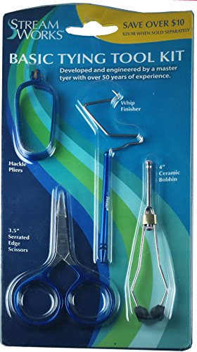 Streamworks Basic Fly Tying Kit - MasterBasser