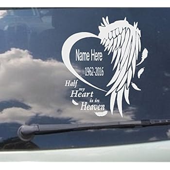 Amazon.com: In Loving Memory Wall Decals Stickers, Black, 15": Home ...