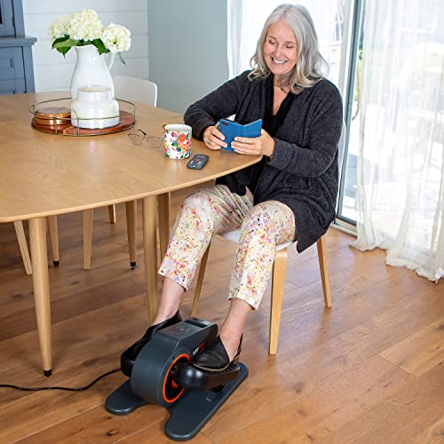 SITFIT, Sit Down and Cycle! Powered Foot Pedal Exerciser for Seniors ...