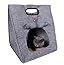 Amazon.com : Collapsible Cat House, Cat Cube with Soft Mat for Small ...