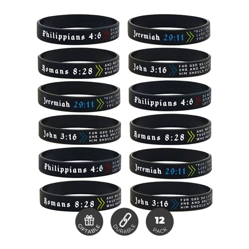 Rubber Bible Verse Bracelets at Stanley Musso blog