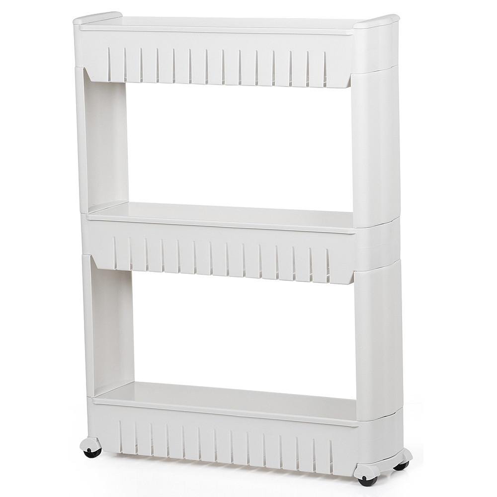 Buy go2buy Slim Slide out Storage Tower Rolling Pull out Cart with ...