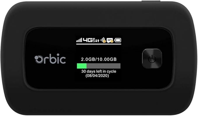 Amazon.com: Orbic Verizon Speed Mobile Hotspot | 4G LTE |Connect up to ...