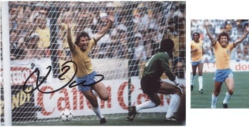 Zico Brazil Genuine Hand SIGNED Autograph Photo AFTAL UACC RD: Amazon ...
