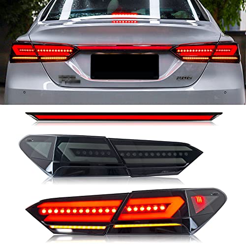 HCmotion LED Tail Lights With Trunk Lamp For Toyota Camry 2018 2019 ...