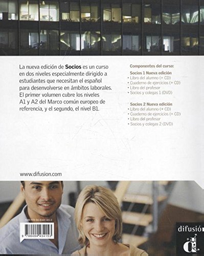 Socios 1. Libro del alumno + CD (A1-A2) | EducaSpain