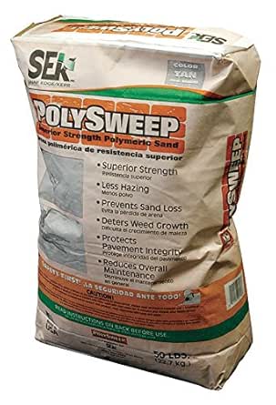 Polysweep Polymeric Joint Sand, 50lb, PK8: Amazon.com: Industrial ...