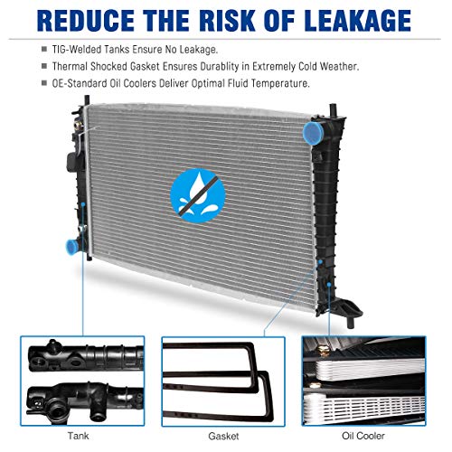 STAYCO CU2818 Radiador de aluminio completo