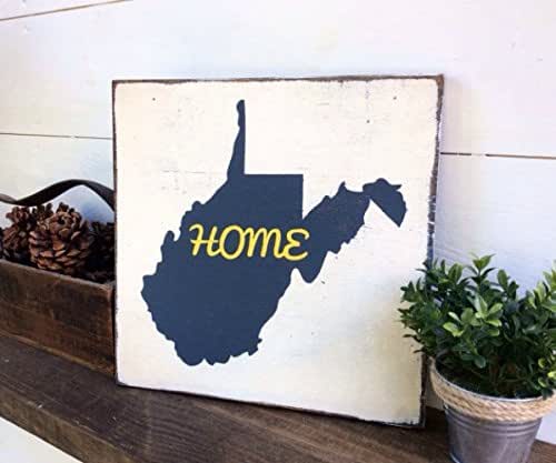 Amazon.com: Home State Sign WV sign West Virginia Sign West Virginia ...