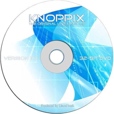 Amazon.com: Knoppix Linux 7.0 [32-bit DVD] Maxi Edition - Live Linux on DVD