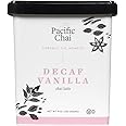 Amazon.com : Pacific Chai Decaf Vanilla Chai Latte, Instant Powered Dry ...