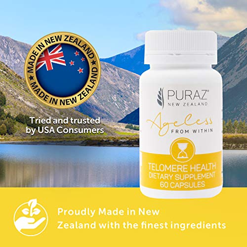 Puraz Telomere Supplements with Potent Astragalus Root Extract for ...