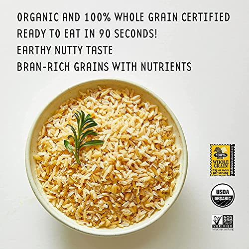 MAYA KAIMAL Naturally Brown Basmati Rice | 8.5oz (PACK of 3 ...