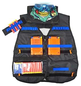 Amazon.com : Aweoods Elite Tactical Vest Jacket Kit for Nerf N Strike ...