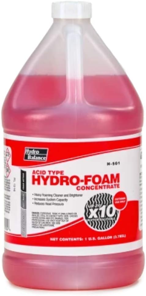 Hydro-Balance Hydro-Foam Acid Coil Condenser Cleaner 1 Gallon HVAC ...