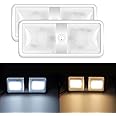 Amazon.com: AutoEC 2 Pack Leisure RV Ceiling Double Dome Light Fixture ...